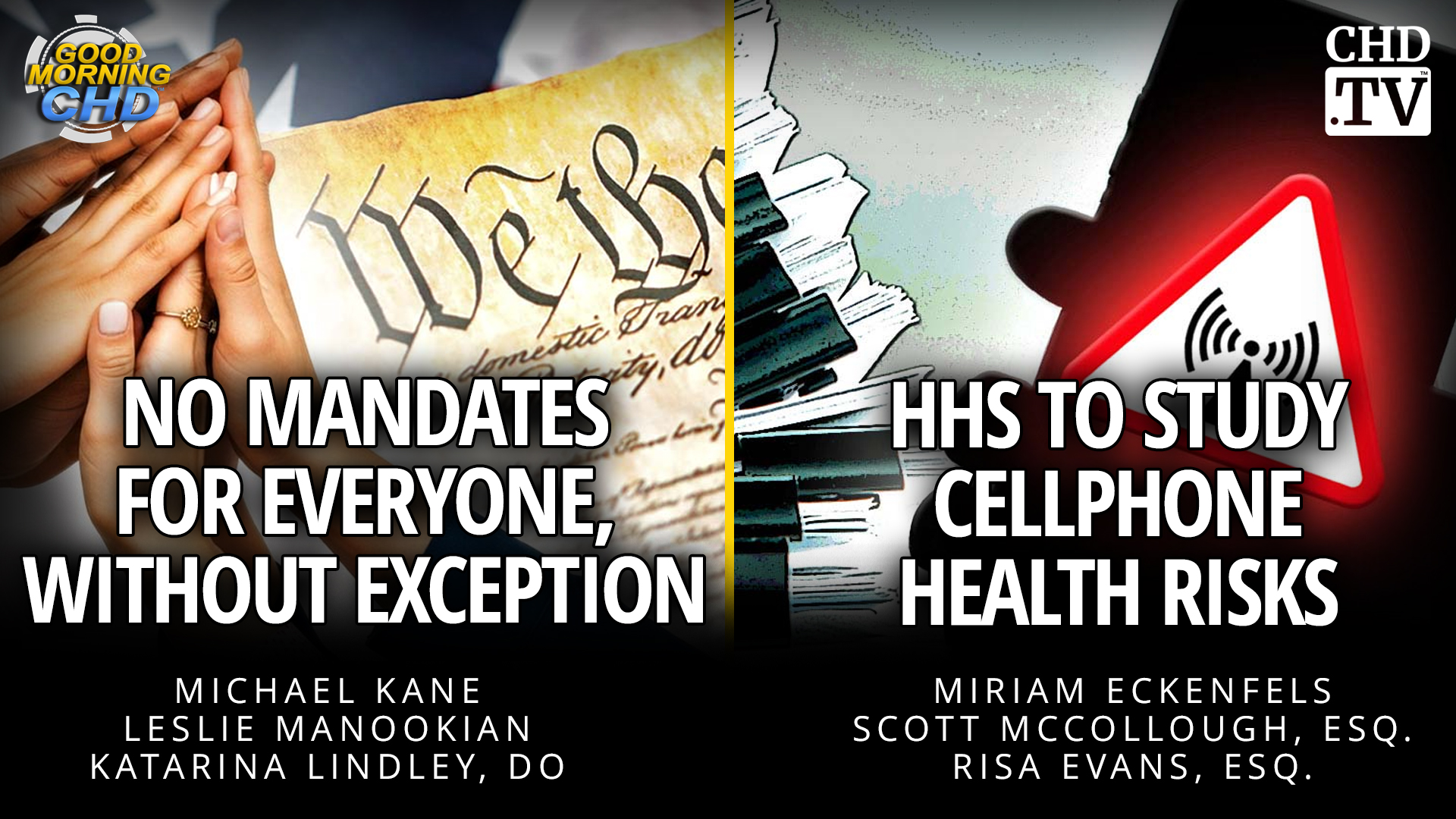 No Mandates for Everyone, Without Exception + HHS To Study Cellphone ...